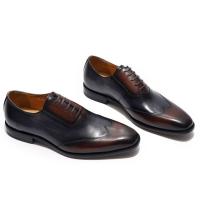 China OEM Formal Men's Dress Shoes Low Heel Mens Goodyear Welted Shoes for sale