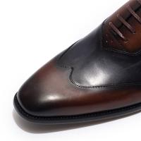 China OEM Formal Men's Dress Shoes Low Heel Mens Goodyear Welted Shoes for sale