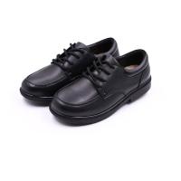 China Boys Lace Up Leather Round Toe School Shoes Unisex For All Season for sale