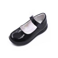 China Boys Lace Up Leather Round Toe School Shoes Unisex For All Season for sale