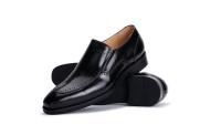 China Slip On Brogue Mens Leather Dress Shoes Loafers Crocodile Pattern For Office for sale