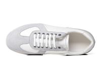 China OEM Men's Casual Shoes  Suede Leather Mens White Flat Shoes for sale