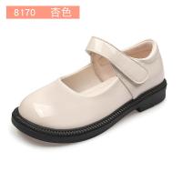 China Flat Heel Girls Leather School Shoes Laces for Active School Days for sale