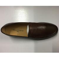 China Brown Mens Leather Dress Shoes , Fashion Oxford Party Wear Shoes For Mens for sale