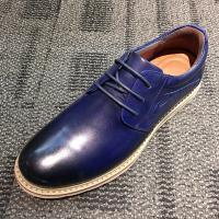 China Microfiber Lined Mens Casual Flat Shoes , Suede Flat Leather Shoes For Men for sale