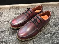 China OEM Men's Casual Shoes  Suede Leather Mens White Flat Shoes for sale