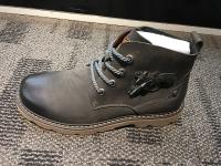 China Mens Genuine Leather Dress Boots , Brown Martin Style Boots For Business for sale