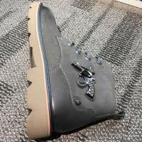China Mens Genuine Leather Dress Boots , Brown Martin Style Boots For Business for sale