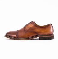 China Waterproof Men'S Wedding Dress Shoes Lace Up Flat Heel Striped Slip On Shoes for sale