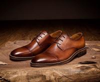 China Waterproof Men'S Wedding Dress Shoes Lace Up Flat Heel Striped Slip On Shoes for sale