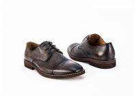 China Waterproof Men'S Wedding Dress Shoes Lace Up Flat Heel Striped Slip On Shoes for sale