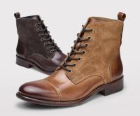 China Winter Mens Suede Desert Boots Fashion Italian Ankle Boots With Zipper Side for sale