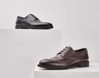 China Outdoor Mens Brown Patent Leather Shoes , Mixed Color Square Toe Luxury Mens Shoes for sale