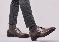 China Fashion Men Formal Dress Shoes Genuine Leather Mens Black Lace Up Dress Shoes for sale