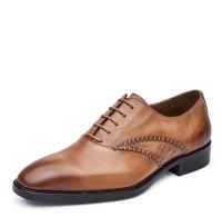 China Fashion Men Formal Dress Shoes Genuine Leather Mens Black Lace Up Dress Shoes for sale