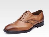 China Fashion Men Formal Dress Shoes Genuine Leather Mens Black Lace Up Dress Shoes for sale