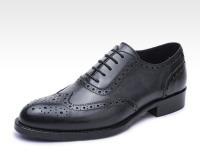 China Business Lace Up Casual Shoes , Soft Leather Brand Party Wear Shoes For Mens for sale
