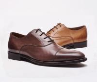 China Business / Wedding Men's Dress Shoes Bullock Genuine Leather Lace Up Brogues for sale