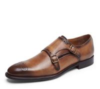 China Luxury Wingtips Brogue Oxford Shoes , Men Casual Formal Shoes For Wedding for sale