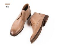 China Chukka Suede Leather Mens Leather Casual Shoes Brown Mens Lace Up Dress Boots for sale
