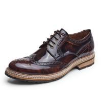 China Fashion Italian Designer Men Formal Dress Shoes Genuine Leather Flat Luxury Wedding Shoes for sale