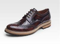 China Fashion Italian Designer Men Formal Dress Shoes Genuine Leather Flat Luxury Wedding Shoes for sale