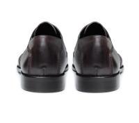 China Anti - Slip Italy Handmade Oxford Shoes , Full Grain Leather Mens Brown Formal Shoes for sale