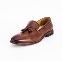 China Lace Up Flat Heel Mens Slip On Sneakers High Top / Low Cut Soft Leather Sneakers for sale