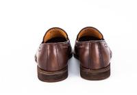 China Lace Up Flat Heel Mens Slip On Sneakers High Top / Low Cut Soft Leather Sneakers for sale