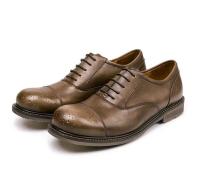 China Black Round Toe  Men's Casual Shoes Breathable Business Casual Sport Shoes for sale