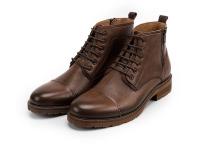 China Round Toe Elevator Men Shoes Breathable Genuine Leather Casual Shoes For Winter for sale