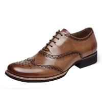 China Handmade Mens Leather Tassel Loafers , Banquet Mens Leather Smoking Slippers for sale