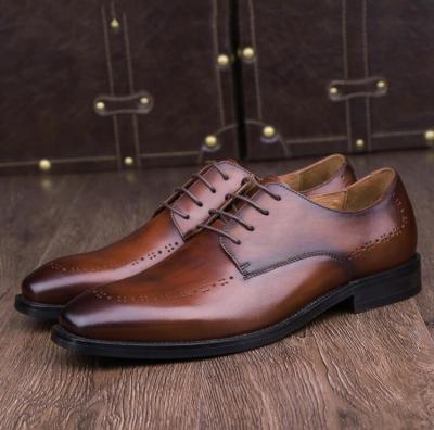 China Round Toe Mens Leather Loafers Skull Style Oxford Slip On Flats Shoes For Party for sale