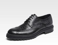China Comfortable Mens Leather Loafers Summer Durable Mens Brown Slip On Dress Shoes for sale