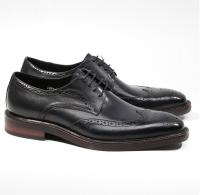 China Derby Style Mens Brown Lace Up Shoes Flat Mens Woven Leather Slip On Shoes for sale