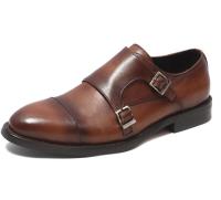 China Classical Mens Lace Up Dress Shoes For Wedding , Round Toe Men'S Black Derby Shoes for sale