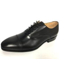 China Germany Style Mens Handmade Comfort Sole Oxford Dress Shoes Rubber Black for sale