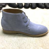 China Fashion Men Leather Boot for Men , TPR Ankle Boot Any Logo / Any Design for sale