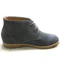 China Fancy Suede Material High Top Casual Shoes , Mens Lace Up Casual Shoes for sale