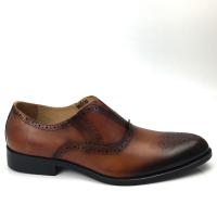 China Italy Handmade Leather Men Formal Dress Shoes Oxford Office Shoes for sale