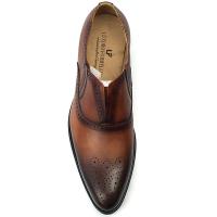 China Italy Handmade Leather Men Formal Dress Shoes Oxford Office Shoes for sale