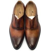 China Italy Handmade Leather Men Formal Dress Shoes Oxford Office Shoes for sale