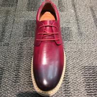 China OEM Mens Leather Casual Shoes , Classic Men Oxford Shoes For Four Seasons for sale
