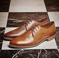 China Goodyear Custom Handmade Oxford Mens Leather Dress Shoes With Four Color for sale