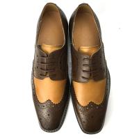 China Long History Classical Design Customized Men Leather Wedding Shoes for sale