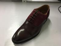 China Smart Formal Mens Leather Dress Shoes Goodyear Welted Made - To - Order for sale