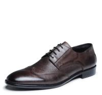 China Italian Design Genuine Mens Leather Dress Shoes , Customized Male Formal Shoes for sale