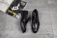 China Black Slip on Round Toe Men Formal Dress Shoes Spring / Autumn Comfortable for sale