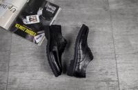 China Black Slip on Round Toe Men Formal Dress Shoes Spring / Autumn Comfortable for sale