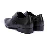 China All Woven Bright Genuine Mens Leather Dress Shoes , Leather Oxfords Shoes For Men for sale